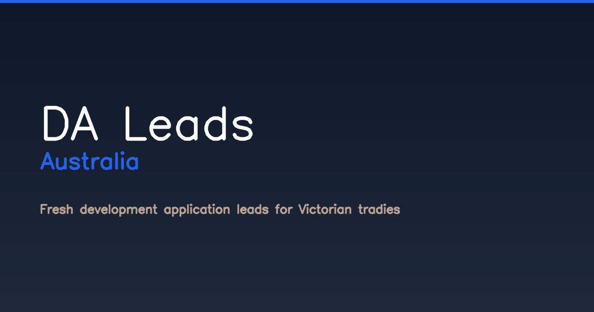 New Dwelling DA at ROZELLE, NSW 2039 | DA Leads Australia